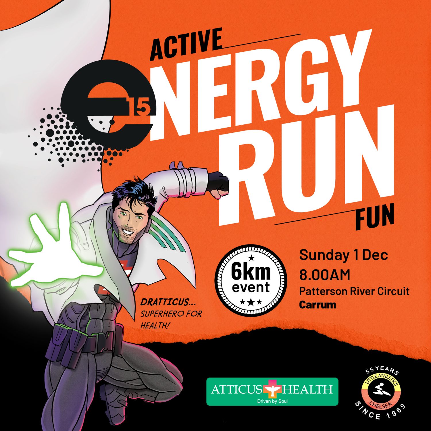 Thank you Page for Atticus Energy Fun Run 2024 - Atticus Health